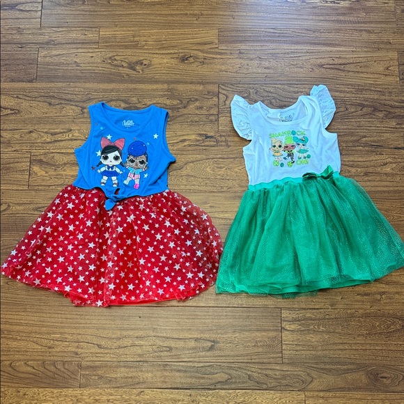 L.O.L. Surprise! | Dresses | Lol Surprise Blue And Red Star Dress White ...